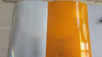 China PMMA Material Class 4 High Intensity Prismatic Reflective Sheeting Vinyl Roll (HIP) For Road Signs for sale