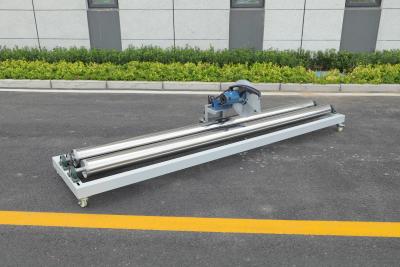 China 3m Length Semi-Automatic Sticker Vinyl And Tarpaulin Flex Banner Roll Cutting Machine for sale