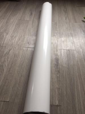 China White Printable Sticker PVC Self Adhesive Vinyl sticker (100 micron 140 GSM) for solvent/eco-solvent printing for sale