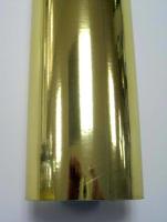 China Gold Color 50mic Printable Sticker Vinyl Roll  For Cutting Plotter for sale