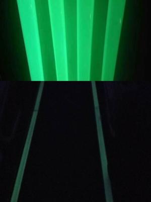 China Cuttable PET Type /Printable PVC type Photoluminescent Safety Signs Luminescent Vinyl Film for sale