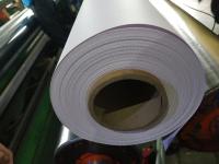 China Hot laminate white/black back PVC Flex Banner tarpaulin 440gsm (13oz) for sale