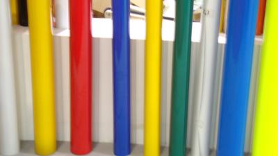 China CMYK / Pantone color Vinyl Sticker Roll Offset Printing for sale
