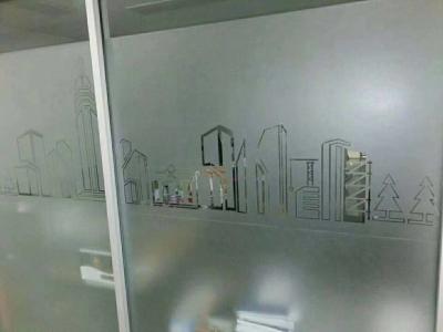 China PVC Frosted Self Adhesive Laminating Film Premium Grade For Glass for sale