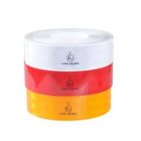 China PET Acrylic Vinyl Sticker Roll Reflective Conspicuity Marking Tape for sale