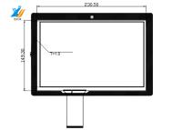 China Customizable 10.1 Inch USB Capacitive Touch Panel for Linux Windows Android for sale