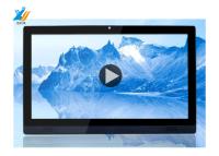 China 21.5 Inch USB Capacitive Touch Panel ILITEK Controller 6H Hardness Embedded All-in-One for sale