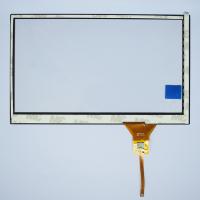 China 7 Inch GG Capacitive Touch Panel with FPC Cable IIC Interface 6H Hardness Customizable for sale
