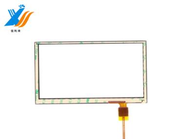 China 7 Inch Capacitive Touch Screen 2.55mm GG Touch Panel I2C FPC for Industrial Control for sale