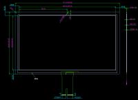 China 32 Inch 10 Point Capacitive Touch Screen G+G Structure USB IIC for POS Industrial for sale