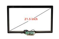 China 21.5 Inch Multi Touch PCAP GFF Touch Screen Panel Anti UV Waterproof for Industrial Display Vending Treadmill for sale