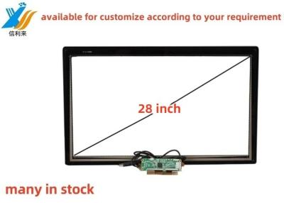China 28 inch PCAP Touch Screen Panel G+G GFF Customizable AR AG AF Anti-UV Waterproof Glove Pen Touch for Industrial LCD Display for sale