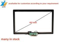 China 49 Inch Multi Touch Projected Capacitive Touch Screen Panel USB GFF ITO 10 Point 1920x1080 for sale