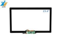 China USB Capacitive Touch Panel 23.8 Inch Industrial Touch Glass with ILITEK IC for sale