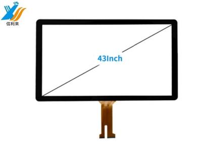 China 43 Inch PCAP Touch Screen Panel 10 Point Multi Touch Projected Capacitive ITO Glass for sale