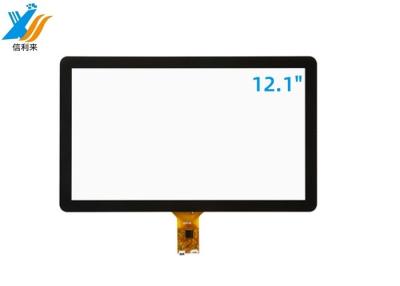 China 12.1 Inch Projected Capacitive GFF Touch Screen Panel 6H Hardness Anti-UV Waterproof Customizable for sale