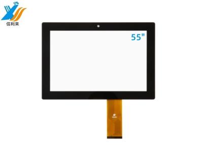 China 55 Inch 10 Point Capacitive Touch Screen Panel PCAP GG Custom Waterproof Anti UV AR AG AF for sale
