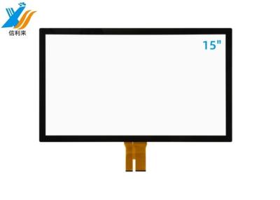 China 15 Inch G+G Capacitive Multi Touch Screen Panel Waterproof Oilproof for ATMs Education Smart Home for sale