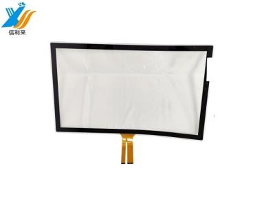 China 10-Point Capacitive Curved Touch Screen Panel -20℃~70℃ USB Interface for sale