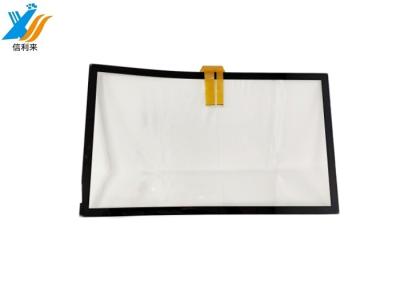 China High Transparency 90% Curved Touch Display Screen for Black White Requirements for sale