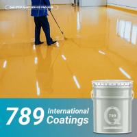 China Chemical Resistant Epoxy Floor Coating Interior Non Slip Withstand High Temperature for sale