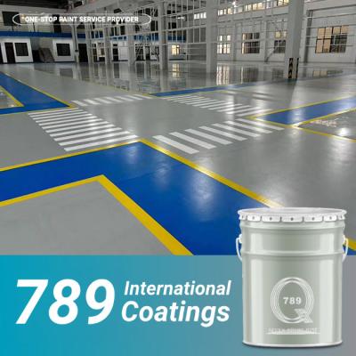 China High Gloss Hard Epoxy Floor Coating Non Slip Industrial Epoxy Floor Paint for sale