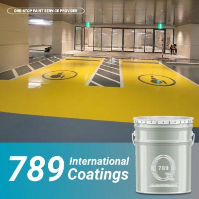 China High Gloss Slip Resistant Epoxy Coating , Hard Industrial Non Slip Floor Paint for sale
