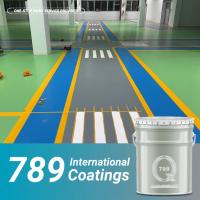 China Seamless Industrial Epoxy Floor Coating Water Based Epoxy Floor Paint For Pharmaceutical Cleanroom for sale