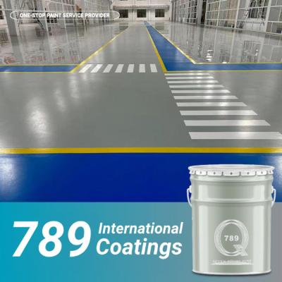 China Seamless Heavy Duty Epoxy Floor Paint Chemical Resistant Epoxy Coating For Concrete for sale