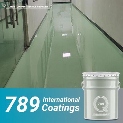 China Multi Color Textured Epoxy Floor Coating , Industrial Non Slip Floor Paint for sale