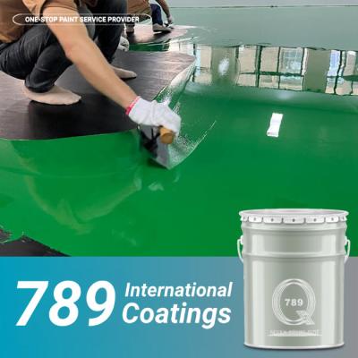 China Heat Resistant Non Slip Epoxy Floor Coating Self Leveling For Warehouse /  Factories for sale