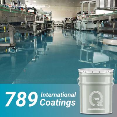 China Water Based Epoxy Floor Coating Self Leveling Non Toxic High Gloss 2 Pack Epoxy Floor Paint for sale