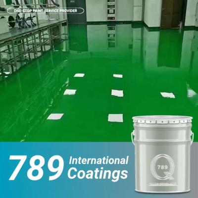 China Two Component Industrial Epoxy Floor Coating 1.3g/Cm3 Hard Durable Finish for sale