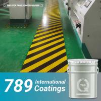 China High Gloss Topcoat Self Leveling Epoxy Floor Coating For Factories Warehouses for sale