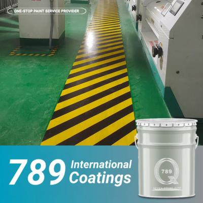 China High Gloss Topcoat Self Leveling Epoxy Floor Coating For Factories Warehouses for sale