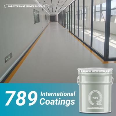 China Inherent Water Based Durable Epoxy Floor Paint Low Maintenance Requirements for High Traffic Environments for sale