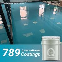 China 24 Hours Curing Time Industrial Epoxy Floor Coating Low Maintenance Requirements Inherent Water Based for sale