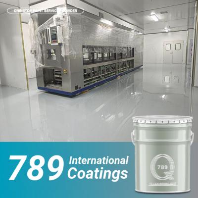 China Durable Heavy-Duty Epoxy Floor Coating Chemical Resistant and for Commercial Applications for sale
