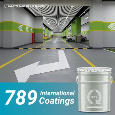 China Abrasion Resistant Industrial Epoxy Floor Coating Quick Curing Low Maintenance Surfaces for sale