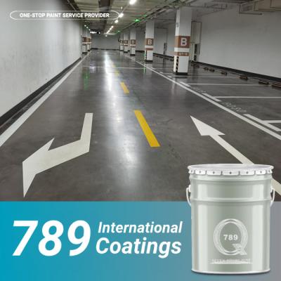 China Industrial Polyurethane Floor Coating Durable Epoxy Floor Paint with Waterbased Epoxy for sale