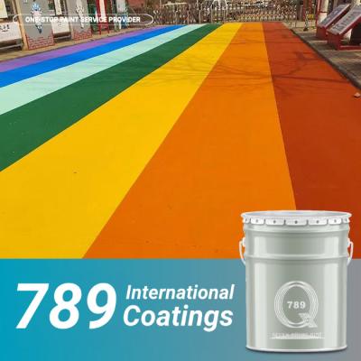 China Anti Slip Waterproofing Polyurethane Concrete Floor Coating Glossy for sale