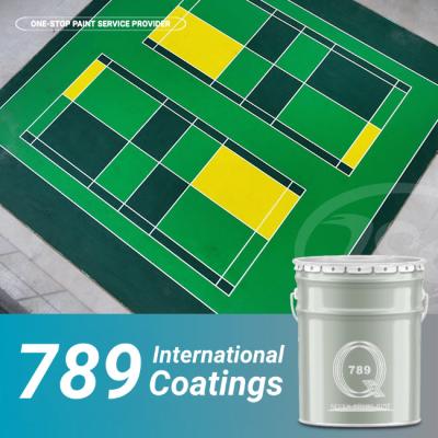 China 24-Hour Curing Time Outdoor Floor Coating Water Resistance and Roller for Long-Lasting Results for sale
