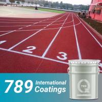 China Dustproof Sports Floor Coating Superior Resilience Football Field Paint TDS for sale