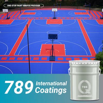 China Hot Melt Outdoor Floor Coating Low Odour Industrial Floor Coating UV Resistant for sale