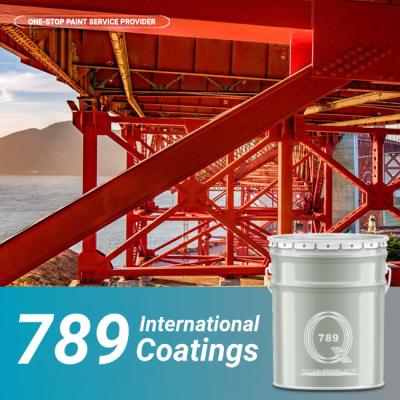 China High Hardness Anticorrosion Protective Coating Safety UV Resistant Metal Paint for sale