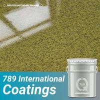 China Decorative Color Sand Epoxy Flooring System with Multiple Color Combinations, High Impact Resistance, and Seamless Finish for sale