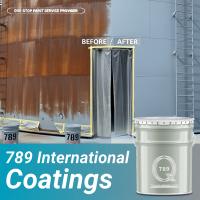 China Epoxy Iron Oxide Intermediate Paint with High Build Performance Improved Corrosion Resistance and Strong Adhesion for Industrial Protective Coating for sale