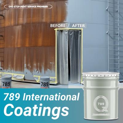 China Epoxy Iron Oxide Intermediate Paint with High Build Performance Improved Corrosion Resistance and Strong Adhesion for Industrial Protective Coating for sale