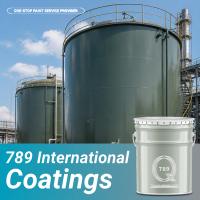 China Chemical Resistant Epoxy Tank Coating with 150-300 μm Dry Film Thickness and 5:1 Mix Ratio for Industrial Metal Protection for sale