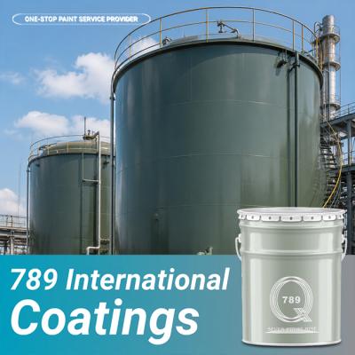 China Chemical Resistant Epoxy Tank Coating with 150-300 μm Dry Film Thickness and 5:1 Mix Ratio for Industrial Metal Protection for sale